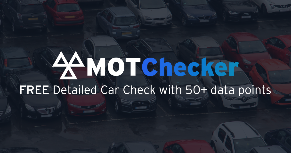 Free Car Valuation | Value Your Car by Registration | MOT Checker ...